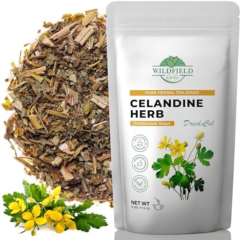 Amazon.com : 4 oz. Celandine Herb Herbal Tea (Chelidonia) - 113g ...