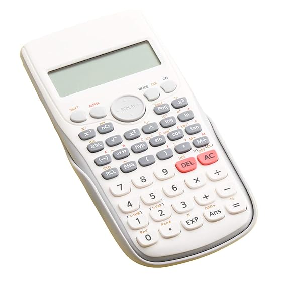 JKGHK Scientific Calculator 12 Digit, Large LCD Display, School Student ...