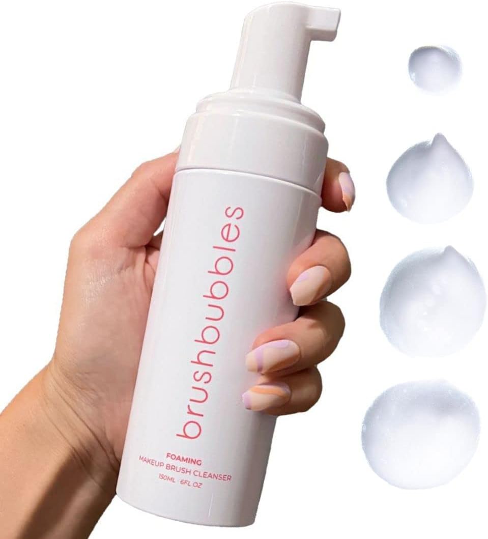 Amazon.com: Brush Bubbles Foaming Makeup Brush Shampoo And Conditioning ...