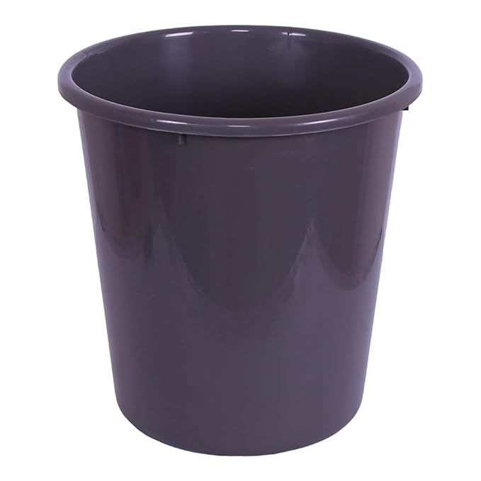 Kuber Industries Dustbin | Open Plain Sada Dustbin For Office | Plastic ...