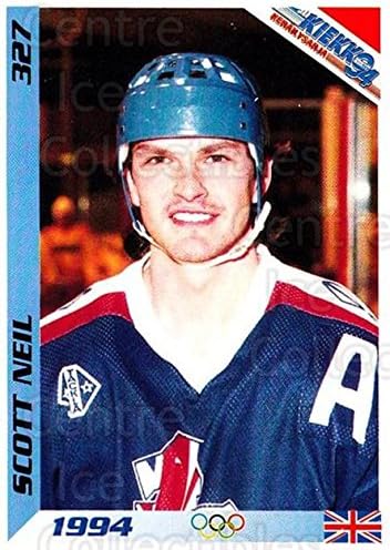 Amazon.com: (CI) Scott Neil Hockey Card 1994 Finnish Jaa Kiekko 327 ...