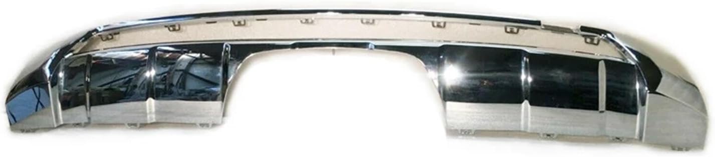 Amazon.com: EdNey Rear Bumper Chrome Trim Chromium Styling Spoiler ...