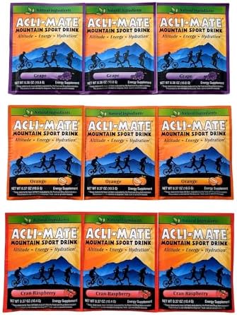 Amazon.com: Acli-Mate Mountain Sport Drink Mix - High Altitude ...