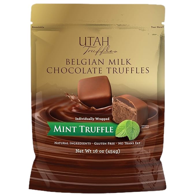 Amazon.com: Utah Truffles, Individually Wrapped, Gourmet Smooth ...