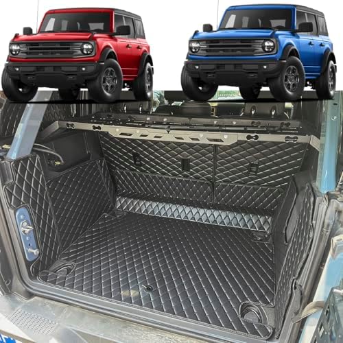 Amazon.com: 7DEEKEI Cargo Mat Compatible with Ford Bronco 2021-2025 ...