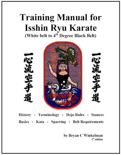 Training Manual for Isshin Ryu Karate: Winkelman, Bryan: 9780976029304 ...