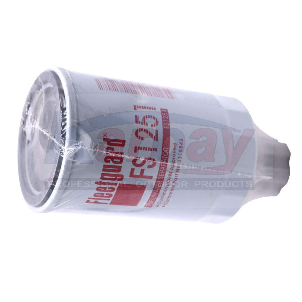 Buy FS1251 Cummins Fleetguard Fuel Filter/Water for Separator Online at ...