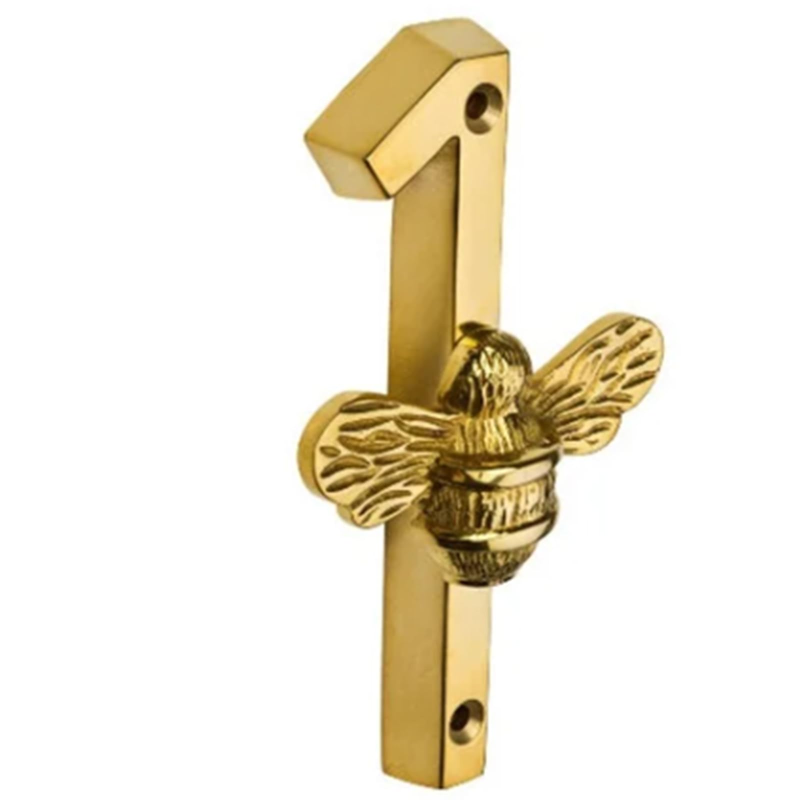 Letrero moderno de metal con números de casa para números de buzón ...