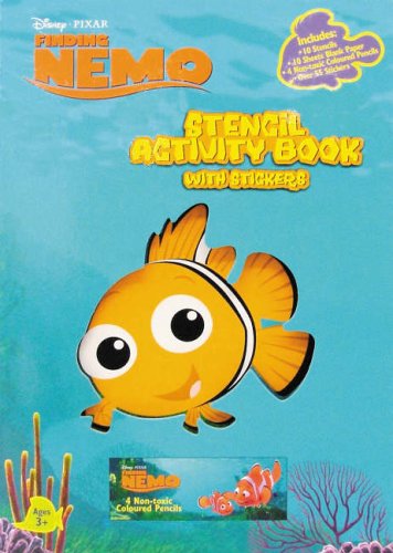 Disney Pixar Finding Nemo Stencil And Activity Book | Desertcart INDIA