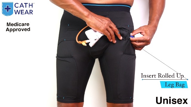 Watch CathWear Catheter Leg Bag Underwear﹙Suprapubic Drain﹚ on Amazon Live
