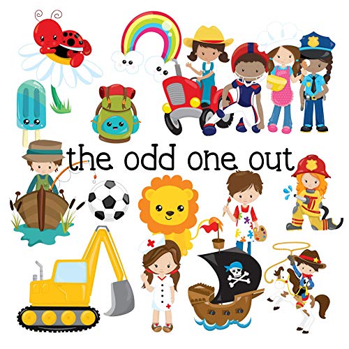 The Odd One Out: A Fun Picture Guessing Game for 2-5 year olds (English ...