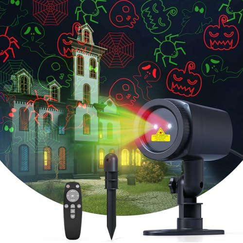 Amazon.com: Brighter Halloween Projector Lights Outdoor 2024 Upgrade ...