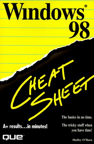 Buy Windows 98 Cheat Sheet Book Online at Low Prices in India | Windows ...
