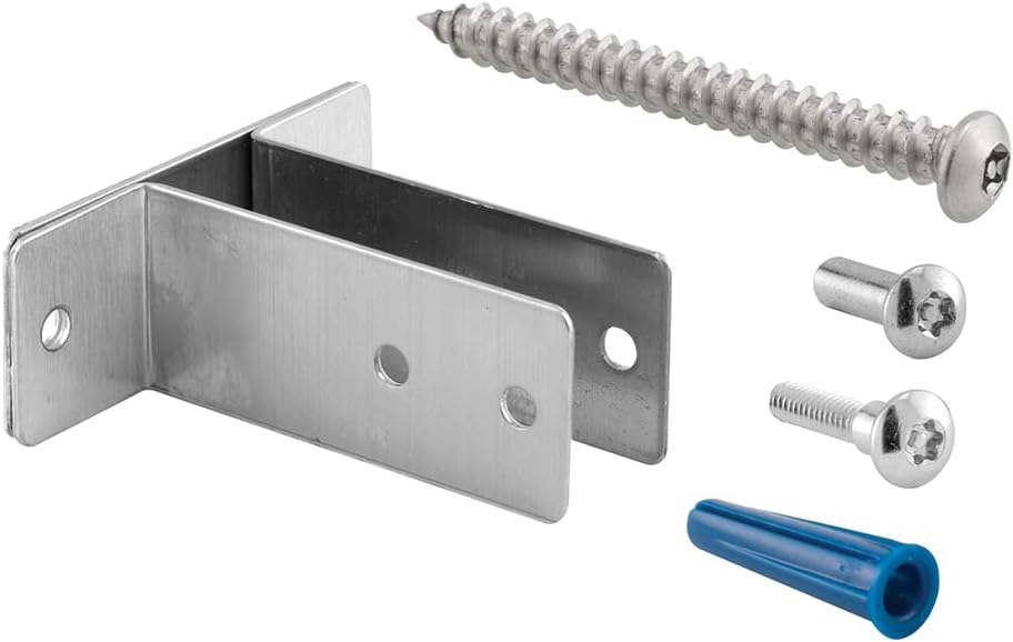 Amazon.com: Prime-Line 656-3030 Two Ear Wall Bracket, For 1-In. Panels ...