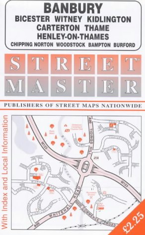 Banbury Street Map (Streetmaster Maps): 9781859827376: Amazon.com: Books