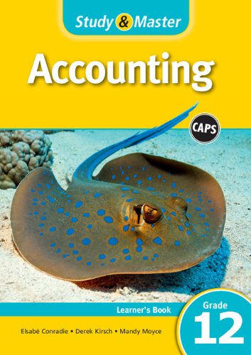 Buy Study & Master Accounting Learner's Book Grade 12 (CAPS Accounting ...
