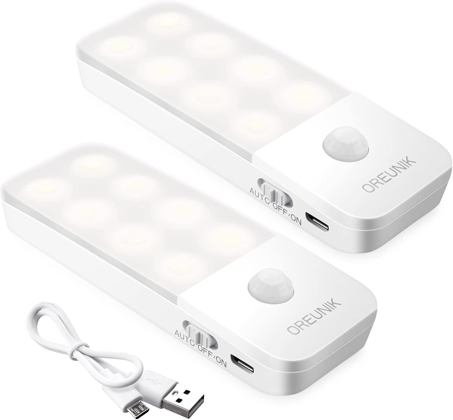 Motion Sensor Night Lights,Rechargeable Motion Sensor Light Indoor Dusk ...