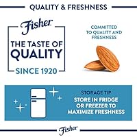 Amazon.com : Fisher Sliced Almonds, 24 Ounces, Unsalted, No ...