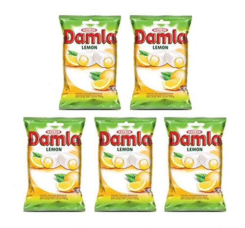 Amazon.com : Tayas Damla Lemon Soft Candy 90 g / 3.17 oz : Grocery ...
