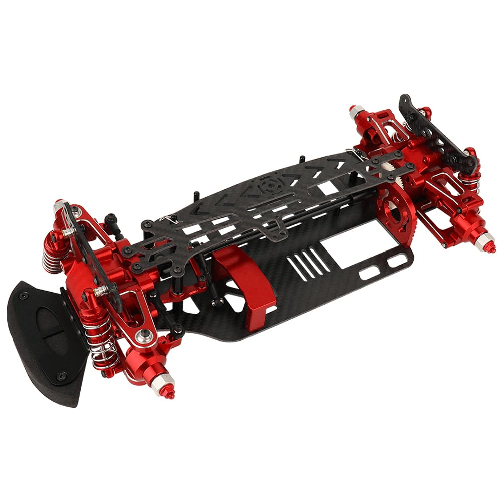 Buy New Version Metal Shaft Drive 1/10 RC Touring Car Chassis Frame ...