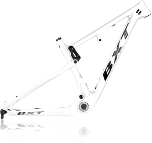 Amazon.com: BSFHQS 29ER Full Suspension Mountain Bike Frame 16/17/18.5 ...