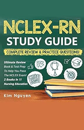 NCLEX-RN Study Guide Practice Questions & Vocabulary Edition 2 Books In ...