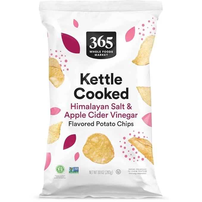 Amazon.com: 365 by Whole Foods Market, Potato Chips Kettle Himalayan ...