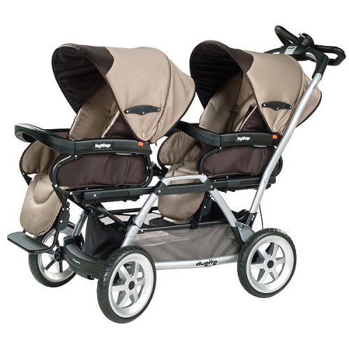 Amazon.com : Peg Perego Duette Twin Stroller - 2009 Moka : Tandem ...