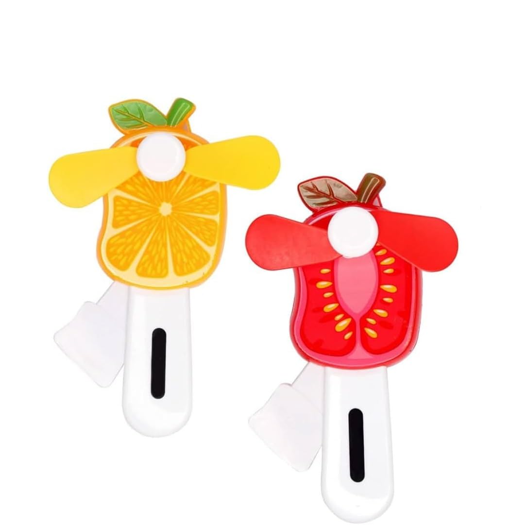 Buy BIZDOM Mini Fan for Kids Cute Fruit Fan for Summer Play Hand ...