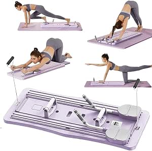Upgraded Pilates Board, Multifunctional Pilates Reformer Machine, AB ...