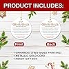 Amazon.com: REXXNOX Work Bestie Ornament - Coworker Christmas Ornaments ...