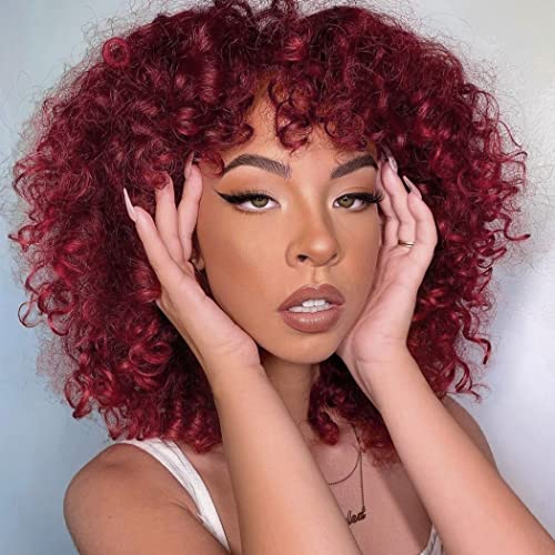 Top 10 Best Short Curly Burgundy Hair : Reviews & Buying Guide - Katynel