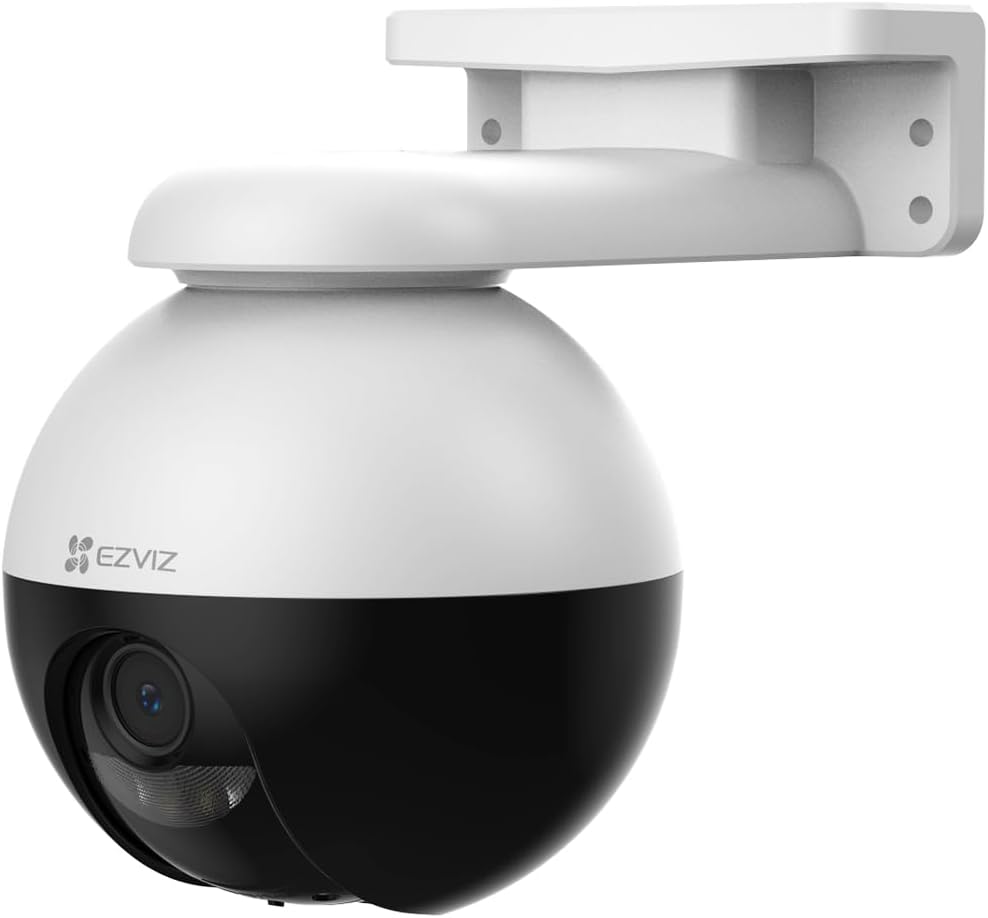 EZVIZ Telecamera Wi-Fi Esterno 3K, Telecamera Motorizzata per Esterni ...