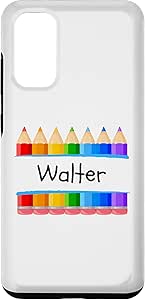 Amazon.com: Galaxy S20 School Teacher Student Name Walter Kindergarten ...