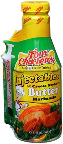 Amazon.com: Tony Chachere Injectable Marinades with Injector, Creole ...