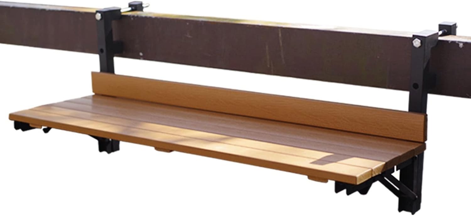 Balcony Folding Deck Table Outdoor Hanging Railing Bar Table Balcony ...