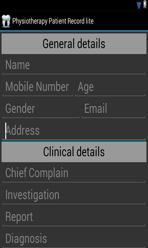 physiotherapy patient record:Amazon.com:Appstore for Android