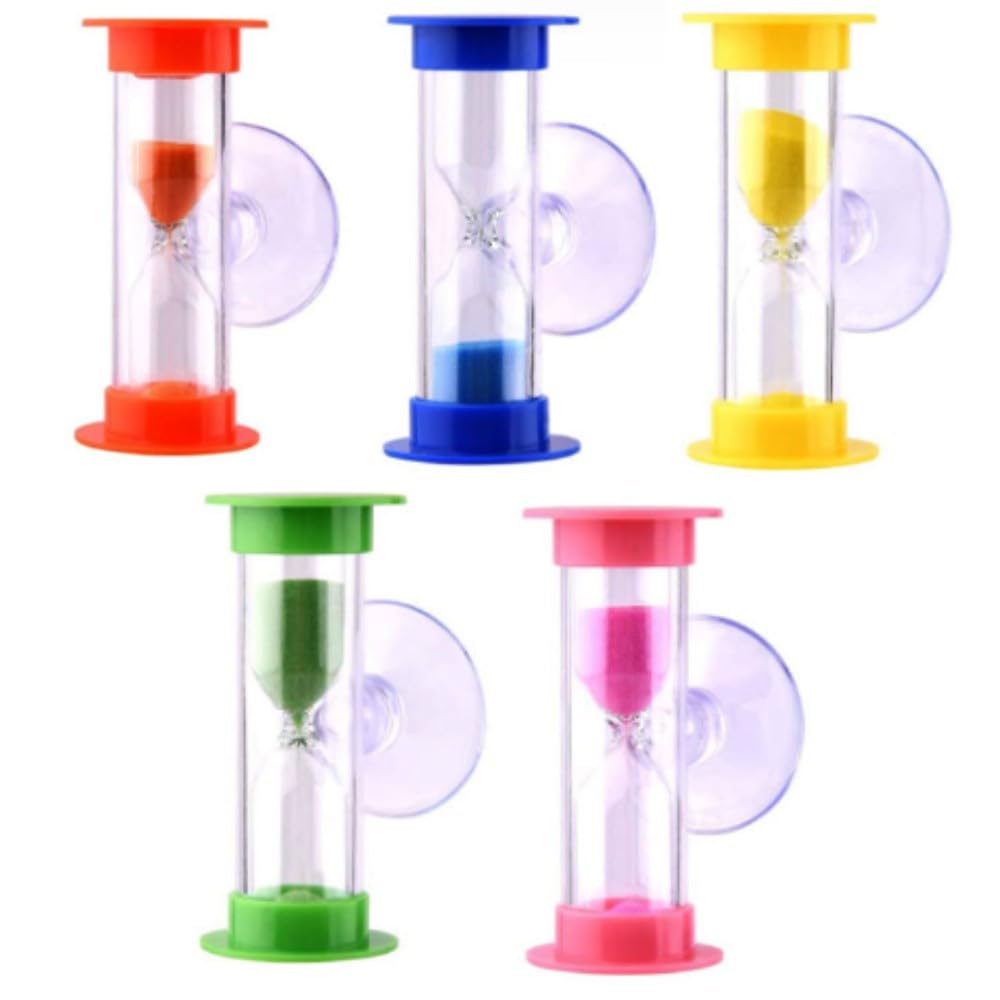Sand Timer Toothbrush Hourglass Three Minutes Hourglass with Suction ...