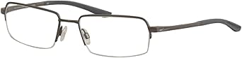Amazon.com: Eyeglasses NIKE 4284 072 Satin Gunmetal/Dark Grey ...