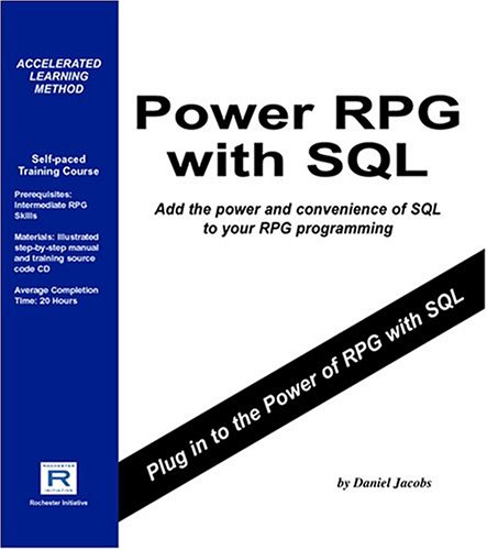 Power Rpg With Sql : Jacobs, Daniel: Amazon.in: Books