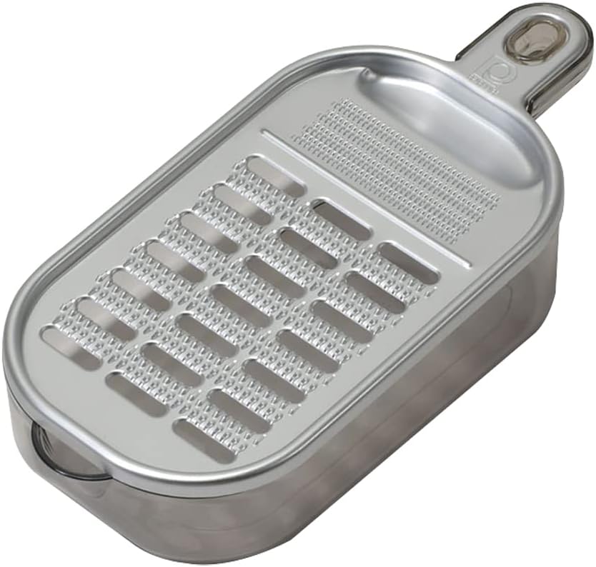 Amazon.com: Pearl Metal CC-1612 CC-1612 Grater with Saucer, Aluminum ...