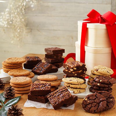 Amazon.com : Classic Baker's Best Gift Tower: Fresh baked Gourmet ...