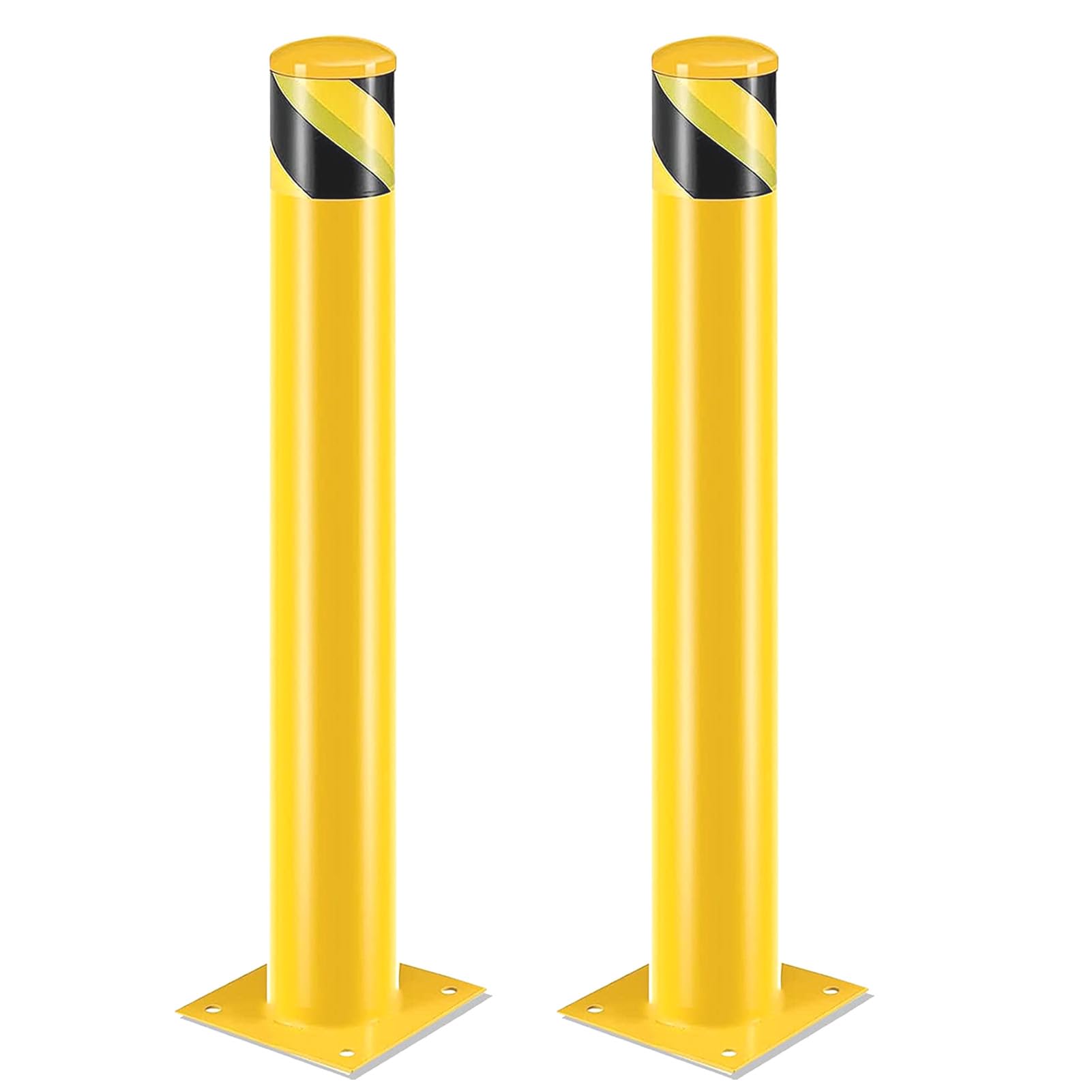 Safety Bollard Post 36 Height Steel Bollards 4 1 2 | Desertcart INDIA