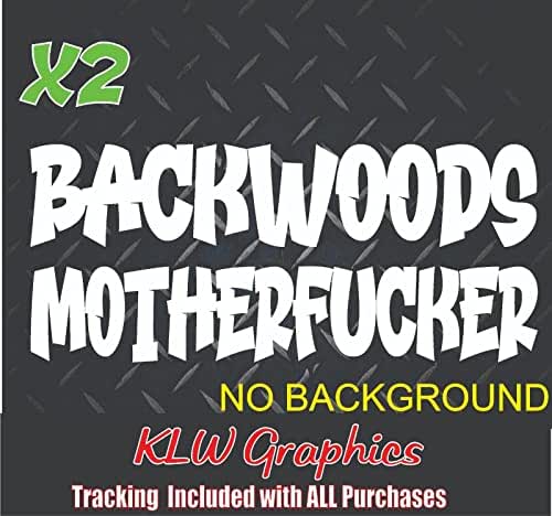 Amazon.com: Backwoods MF Decal Redneck Country Hillbilly Decal Sticker ...