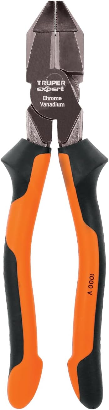 Truper T201-8, Pinza profesional para electricista 8", mango de vinil ...