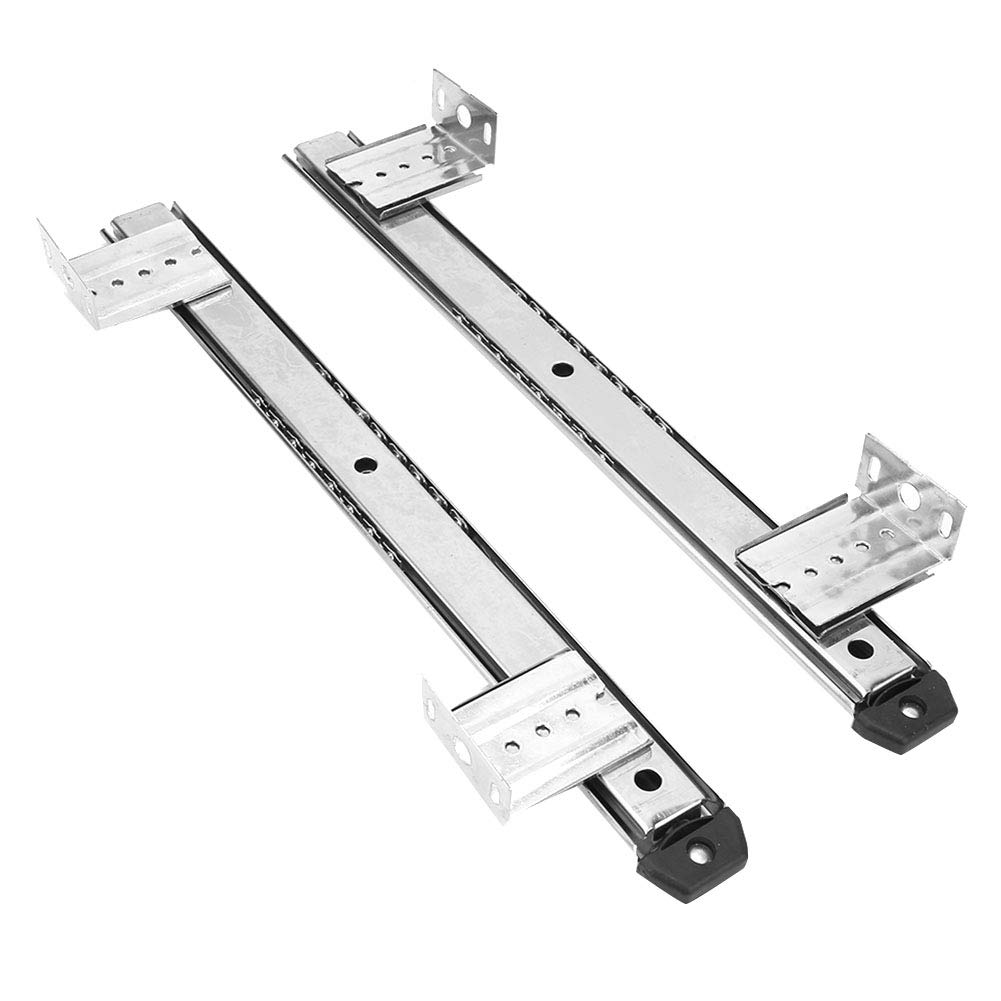 Keyboard Rail Bracket, 2Pcs Keyboard Rail, Slide Rail Bracket Rolled ...