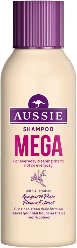 AUSSIE MEGA SHAMPOO 90ML * : Amazon.co.uk: Beauty