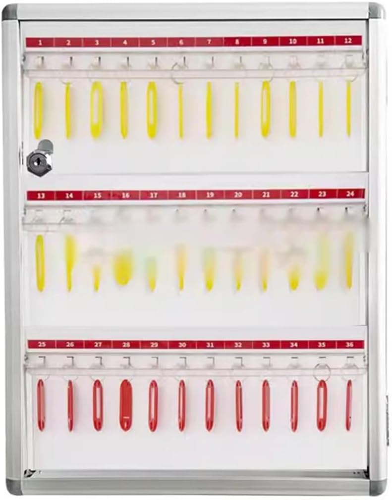 Amazon.com: Key Box Organizer Small Transparent Viewing Wall-Mounted ...