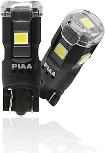 Amazon | 【Amazon.co.jp 限定】 PIAA(ピア) ポジション用 LEDバルブ 6600K 12V 2.1W 200lm T10 車検対応 2個入 X7381 | LED ...
