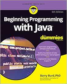 Beginning Programming with Java For Dummies: Burd, Barry: 9781119806912 ...